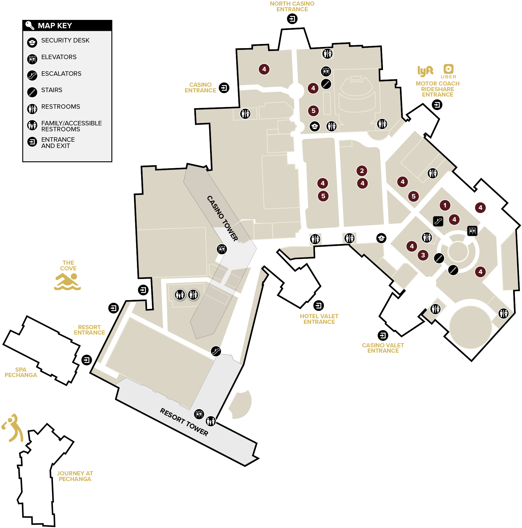 Property Map | Pechanga Resort & Casino